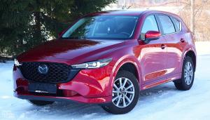 Red Mazda CX-5 2024 in Petrikaiciai, with an engine capacity of 2.50 L and mileage of 28 thousand km for 22999 €, photo 2 on AUTOMOTO.COM.LV