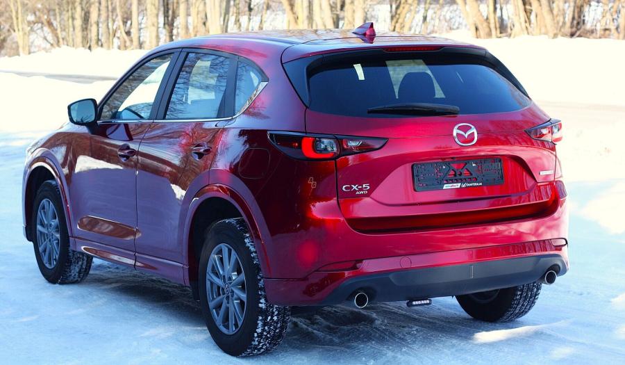 Red Mazda CX-5 2024 in Petrikaiciai, with an engine capacity of 2.50 L and mileage of 28 thousand km for 22999 €, photo 11 on AUTOMOTO.COM.LV