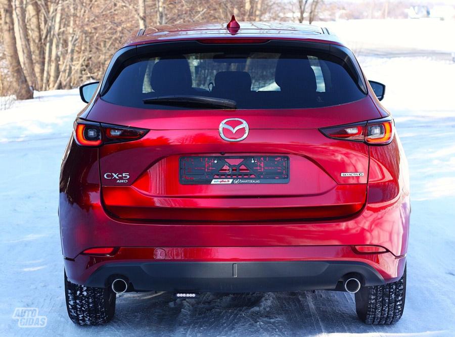 Red Mazda CX-5 2024 in Petrikaiciai, with an engine capacity of 2.50 L and mileage of 28 thousand km for 22999 €, photo 14 on AUTOMOTO.COM.LV