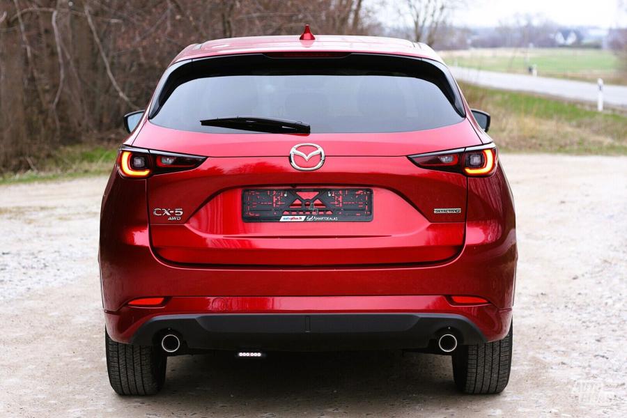 Sarkans Mazda CX-5 2024 Petrikaičiai, ar dzinēja tilpumu 2.50 L un nobraukumu 28 tūkst. km par 22999 €, foto 17 vietnē AUTOMOTO.COM.LV