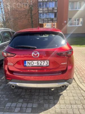 Sarkans Mazda CX-5 2023 Ventspils, ar dzinēja tilpumu 2.50 L un nobraukumu 15 tūkst. km par 26000 €, foto 6 vietnē AUTOMOTO.COM.LV