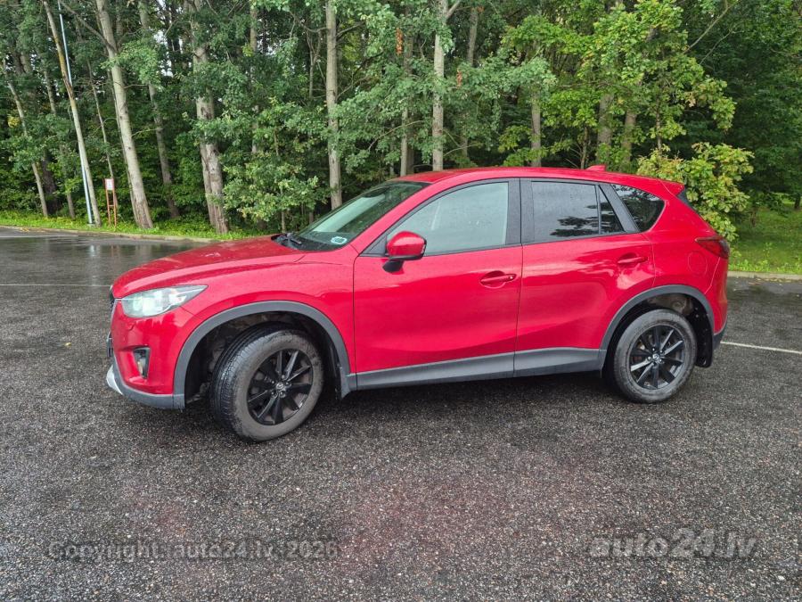 Sarkans Mazda CX-5 2014 Tallina, ar dzinēja tilpumu 2.20 L un nobraukumu 244 tūkst. km par 8500 €, foto 3 vietnē AUTOMOTO.COM.LV