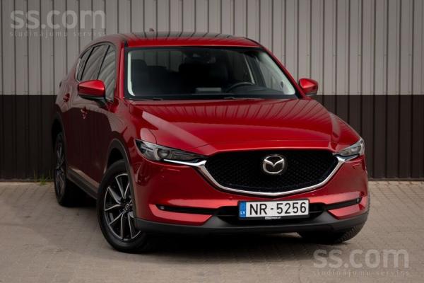 Red Mazda CX-5 2017 in Talsi, with an engine capacity of 2.20 L and mileage of 158 thousand km for 17950 €, photo 1 on AUTOMOTO.COM.LV
