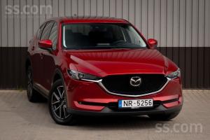 Sarkans Mazda CX-5 2017 Talsi, ar dzinēja tilpumu 2.20 L un nobraukumu 158 tūkst. km par 17950 €, foto  vietnē AUTOMOTO.COM.LV