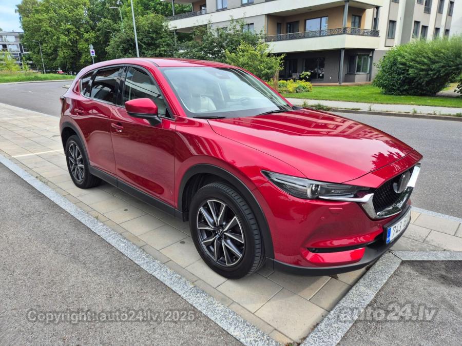 Sarkans Mazda CX-5 2018 Tallina, ar dzinēja tilpumu 2.00 L un nobraukumu 119 tūkst. km par 19000 €, foto 3 vietnē AUTOMOTO.COM.LV