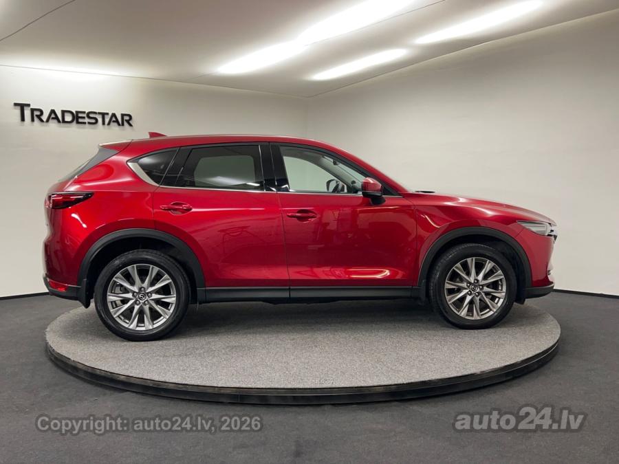 Red Mazda CX-5 2020 in Parnu, with an engine capacity of 2.50 L and mileage of 39 thousand km for 24990 €, photo 5 on AUTOMOTO.COM.LV