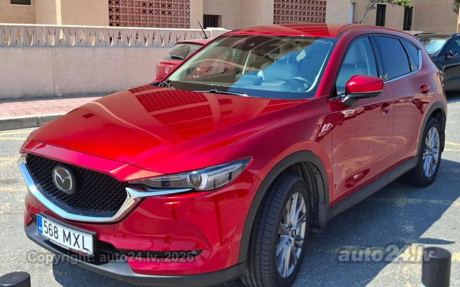 Red Mazda CX-5 2021 in Tallinn, with an engine capacity of 2.00 L and mileage of 40 thousand km for 22900 €, photo 1 on AUTOMOTO.COM.LV