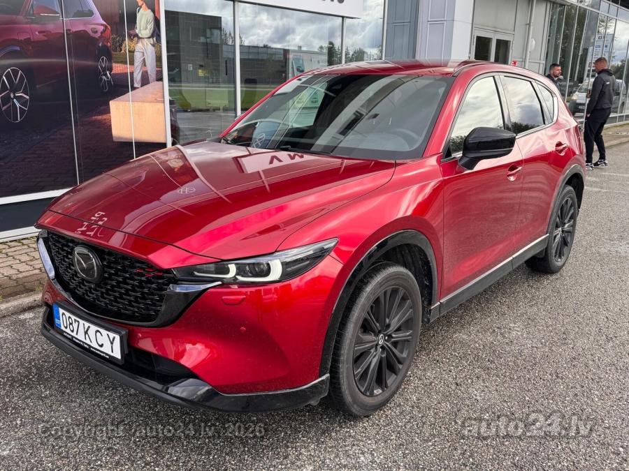 Sarkans Mazda CX-5 2023 Viljandi, ar dzinēja tilpumu 2.50 L un nobraukumu 39 tūkst. km par 25900 €, foto 1 vietnē AUTOMOTO.COM.LV