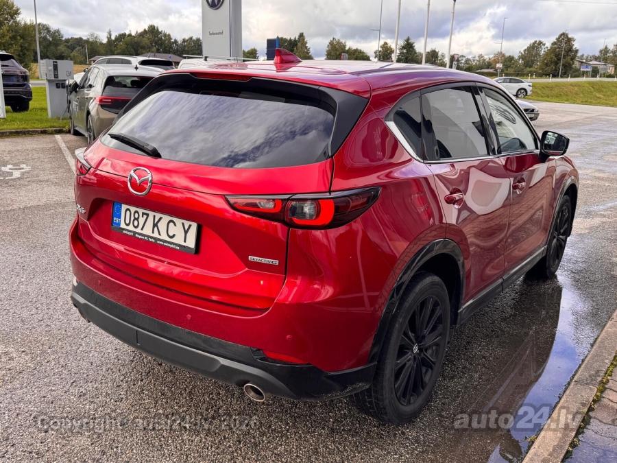 Sarkans Mazda CX-5 2023 Viljandi, ar dzinēja tilpumu 2.50 L un nobraukumu 39 tūkst. km par 25900 €, foto 4 vietnē AUTOMOTO.COM.LV