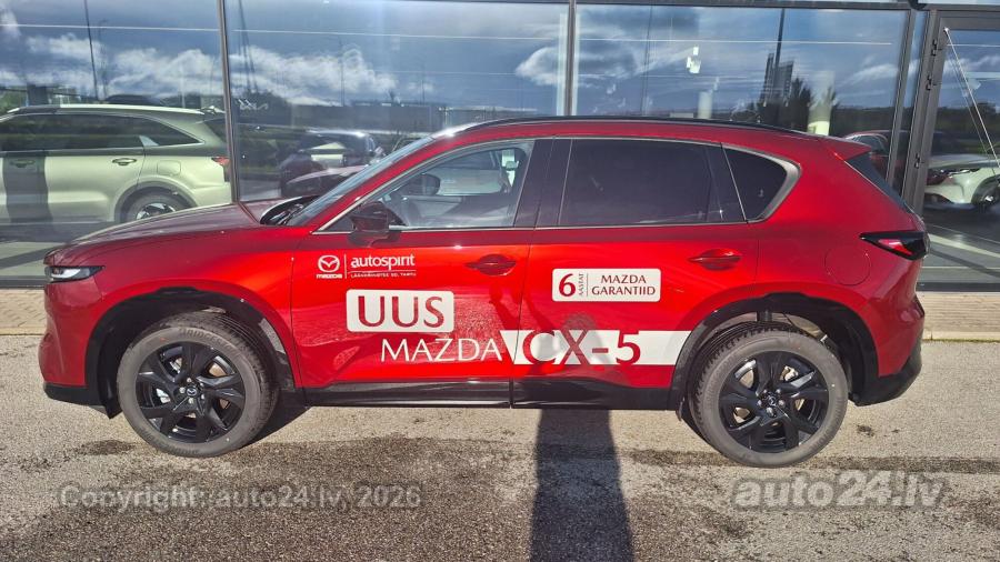 Sarkans Mazda CX-5 2026 Tartu, ar dzinēja tilpumu 2.50 L un nobraukumu 6 tūkst. km par 42990 €, foto 5 vietnē AUTOMOTO.COM.LV