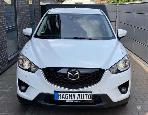 White Mazda CX-5 2012 in Marijampole, with an engine capacity of 2.19 L and mileage of 148 thousand km for 8950 €, photo 3 on AUTOMOTO.COM.LV