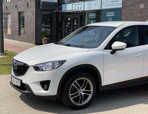 White Mazda CX-5 2012 in Marijampole, with an engine capacity of 2.19 L and mileage of 148 thousand km for 8950 €, photo 7 on AUTOMOTO.COM.LV