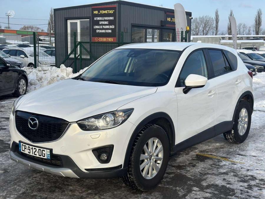 White Mazda CX-5 2012 in Klaipeda, with an engine capacity of 2.19 L and mileage of 221 thousand km for 6999 €, photo 1 on AUTOMOTO.COM.LV