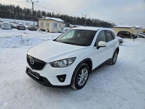 White Mazda CX-5 2012 in Vilnius, with an engine capacity of 2.19 L and mileage of 232 thousand km for 6950 €, photo  on AUTOMOTO.COM.LV