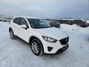 White Mazda CX-5 2012 in Vilnius, with an engine capacity of 2.19 L and mileage of 232 thousand km for 6950 €, photo 6 on AUTOMOTO.COM.LV