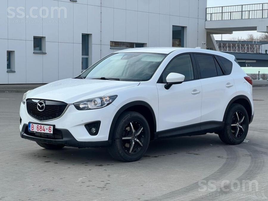 White Mazda CX-5 2012 in Rezekne, with an engine capacity of 2.20 L and mileage of 0 thousand km for 6700 €, photo 3 on AUTOMOTO.COM.LV