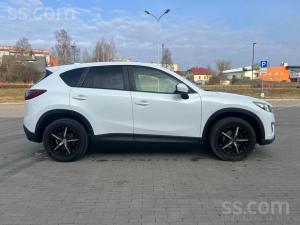White Mazda CX-5 2012 in Rezekne, with an engine capacity of 2.20 L and mileage of 0 thousand km for 6700 €, photo 7 on AUTOMOTO.COM.LV