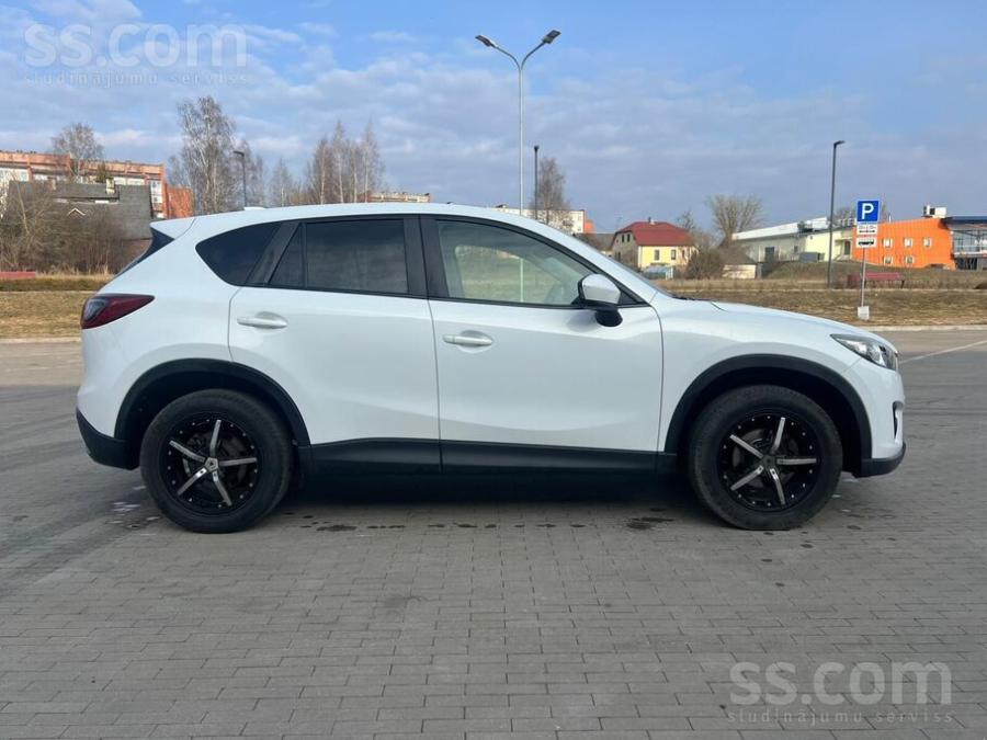 White Mazda CX-5 2012 in Rezekne, with an engine capacity of 2.20 L and mileage of 0 thousand km for 6700 €, photo 7 on AUTOMOTO.COM.LV