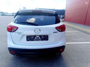 White Mazda CX-5 2012 in Kaunas, with an engine capacity of 2.19 L and mileage of 209 thousand km for 6199 €, photo 5 on AUTOMOTO.COM.LV