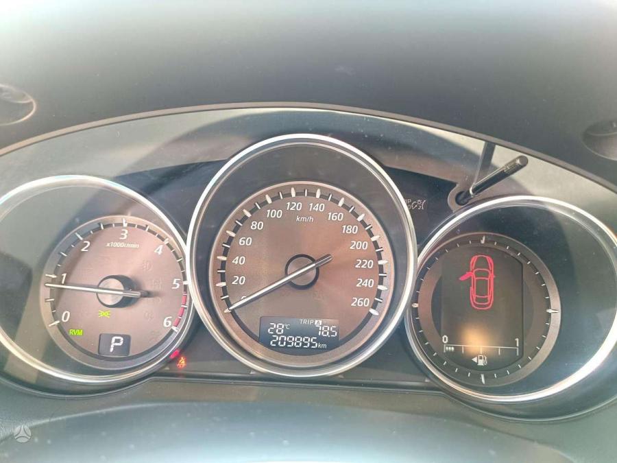 White Mazda CX-5 2012 in Kaunas, with an engine capacity of 2.19 L and mileage of 209 thousand km for 6199 €, photo 21 on AUTOMOTO.COM.LV