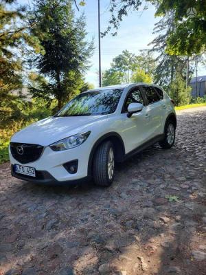 White Mazda CX-5 2012 in Kaunas, with an engine capacity of 2.19 L and mileage of 229 thousand km for 5300 €, photo  on AUTOMOTO.COM.LV