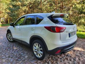 White Mazda CX-5 2012 in Kaunas, with an engine capacity of 2.19 L and mileage of 229 thousand km for 5300 €, photo 7 on AUTOMOTO.COM.LV