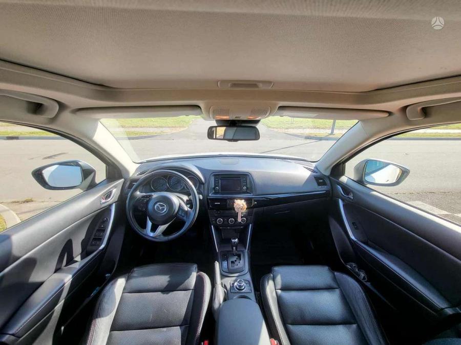 White Mazda CX-5 2012 in Kaunas, with an engine capacity of 2.19 L and mileage of 229 thousand km for 5300 €, photo 8 on AUTOMOTO.COM.LV