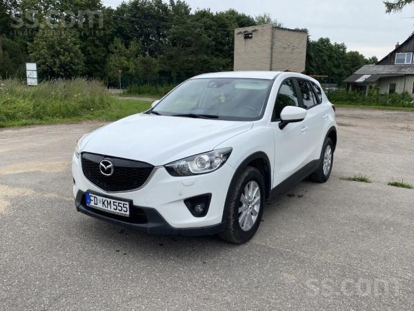 Mazda CX-5 2012 Ogre vietnē Balts Mazda CX-5 2012 Ogre, ar dzinēja tilpumu 2.20 L un nobraukumu 168 tūkst. km par 6690 €, foto 1 vietnē AUTOMOTO.COM.LV