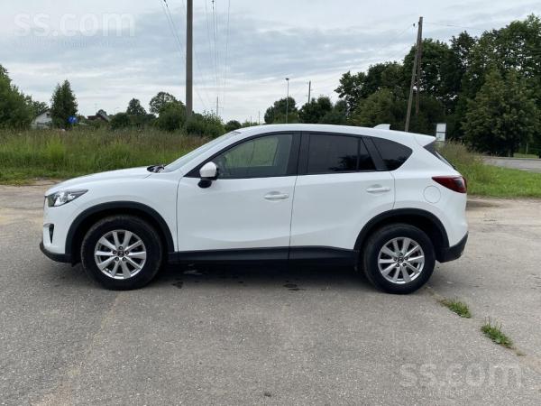 Mazda CX-5 2012 Ogre vietnē Balts Mazda CX-5 2012 Ogre, ar dzinēja tilpumu 2.20 L un nobraukumu 168 tūkst. km par 6690 €, foto 6 vietnē AUTOMOTO.COM.LV