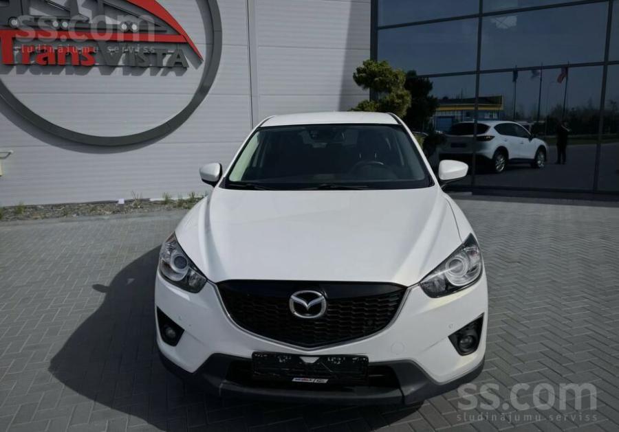 White Mazda CX-5 2013 in Vilnius, with an engine capacity of 2.20 L and mileage of 189 thousand km for 6499 €, photo 2 on AUTOMOTO.COM.LV