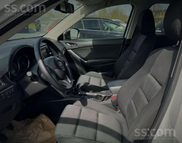 White Mazda CX-5 2013 in Vilnius, with an engine capacity of 2.20 L and mileage of 189 thousand km for 6499 €, photo 7 on AUTOMOTO.COM.LV