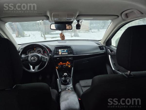 White Mazda CX-5 2013 in Liepaja, with an engine capacity of 2.20 L and mileage of 203 thousand km for 6150 €, photo 2 on AUTOMOTO.COM.LV