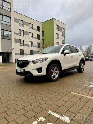 White Mazda CX-5 2013 in Riga, with an engine capacity of 2.20 L and mileage of 213 thousand km for 7400 €, photo 2 on AUTOMOTO.COM.LV