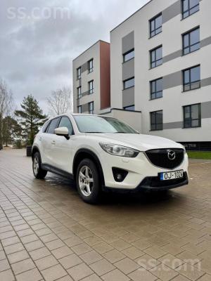 White Mazda CX-5 2013 in Riga, with an engine capacity of 2.20 L and mileage of 213 thousand km for 7400 €, photo 10 on AUTOMOTO.COM.LV