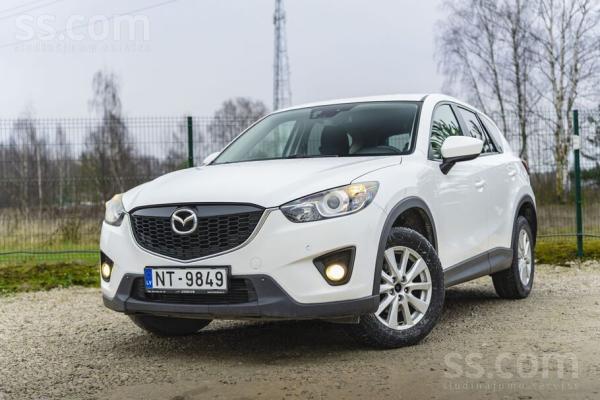 Balts Mazda CX-5 2013 Rīga, ar dzinēja tilpumu 2.20 L un nobraukumu 273 tūkst. km par 6890 €, foto 1 vietnē AUTOMOTO.COM.LV