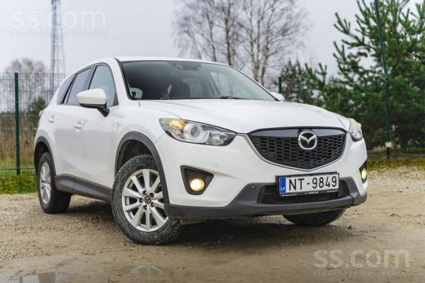 Balts Mazda CX-5 2013 Rīga, ar dzinēja tilpumu 2.20 L un nobraukumu 273 tūkst. km par 6890 €, foto 3 vietnē AUTOMOTO.COM.LV