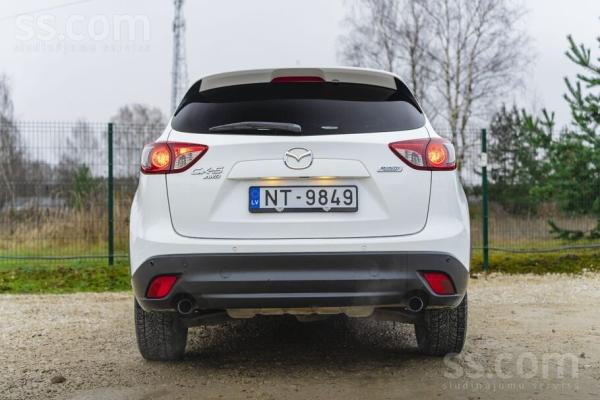 Balts Mazda CX-5 2013 Rīga, ar dzinēja tilpumu 2.20 L un nobraukumu 273 tūkst. km par 6890 €, foto 5 vietnē AUTOMOTO.COM.LV