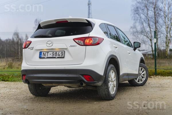 Balts Mazda CX-5 2013 Rīga, ar dzinēja tilpumu 2.20 L un nobraukumu 273 tūkst. km par 6890 €, foto 6 vietnē AUTOMOTO.COM.LV