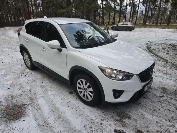 Balts Mazda CX-5 2013 Raseiniai, ar dzinēja tilpumu 2.19 L un nobraukumu 19 tūkst. km par 3700 €, foto 1 vietnē AUTOMOTO.COM.LV