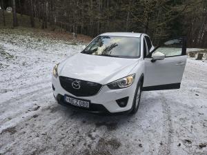 White Mazda CX-5 2013 in Raseiniai, with an engine capacity of 2.19 L and mileage of 19 thousand km for 3700 €, photo 3 on AUTOMOTO.COM.LV