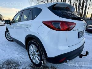 White Mazda CX-5 2013 in Riga, with an engine capacity of 2.20 L and mileage of 0 thousand km for 6990 €, photo 3 on AUTOMOTO.COM.LV
