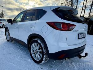 White Mazda CX-5 2013 in Riga, with an engine capacity of 2.20 L and mileage of 0 thousand km for 6990 €, photo 9 on AUTOMOTO.COM.LV