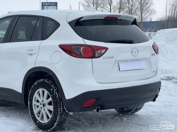 White Mazda CX-5 2013 in Taurage, with an engine capacity of 2.20 L and mileage of 228 thousand km for 6200 €, photo 9 on AUTOMOTO.COM.LV