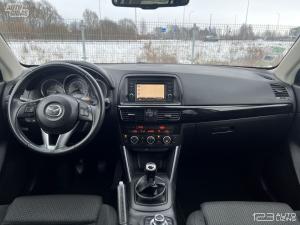 White Mazda CX-5 2013 in Taurage, with an engine capacity of 2.20 L and mileage of 228 thousand km for 6200 €, photo 13 on AUTOMOTO.COM.LV