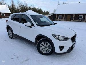 White Mazda CX-5 2013 in Alytus, with an engine capacity of 2.19 L and mileage of 192 thousand km for 6200 €, photo 2 on AUTOMOTO.COM.LV