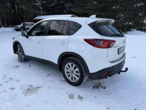 White Mazda CX-5 2013 in Alytus, with an engine capacity of 2.19 L and mileage of 192 thousand km for 6200 €, photo 5 on AUTOMOTO.COM.LV