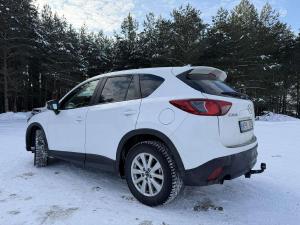 White Mazda CX-5 2013 in Alytus, with an engine capacity of 2.19 L and mileage of 192 thousand km for 6200 €, photo 6 on AUTOMOTO.COM.LV