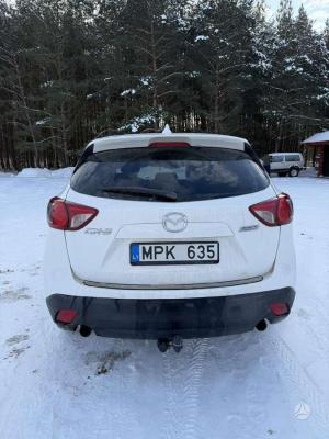 White Mazda CX-5 2013 in Alytus, with an engine capacity of 2.19 L and mileage of 192 thousand km for 6200 €, photo 11 on AUTOMOTO.COM.LV