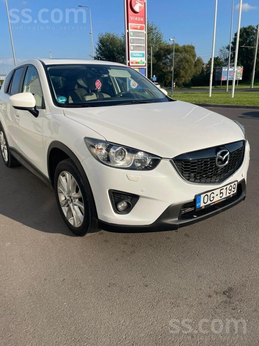 Balts Mazda CX-5 2013 Daugavpils, ar dzinēja tilpumu 2.20 L un nobraukumu 300 tūkst. km par 8000 €, foto 1 vietnē AUTOMOTO.COM.LV