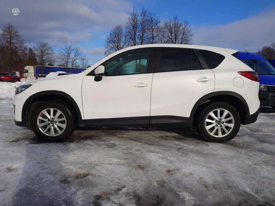 White Mazda CX-5 2013 in Taurage, with an engine capacity of 2.19 L and mileage of 141 thousand km for 5898 €, photo 2 on AUTOMOTO.COM.LV